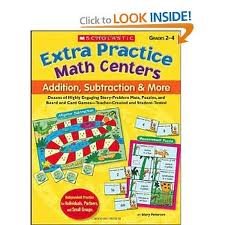 Extra Practice Math Centers: Addition, Subtraction & More: Mary ...