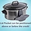 Amazon.com: Lid Pocket Slow Cooker Lid Holder | Fits Most Slow Cookers ...