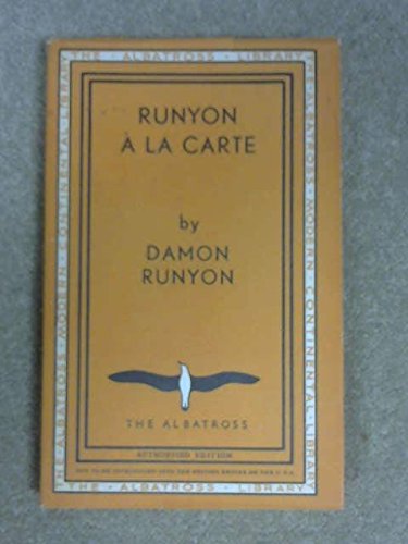 Runyon a La Carte: Runyon, Damon: Amazon.com: Books