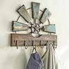 Amazon.com: Black Forest Décor Weathered Windmill Coat Rack – Rustic ...