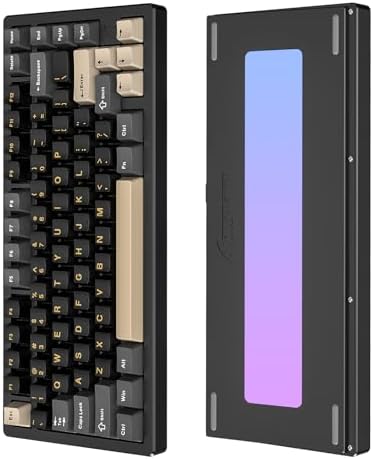 Attack Shark X75 Aluminum CNC Wireless Mechanical Gaming Keyboard, BT/2 ...