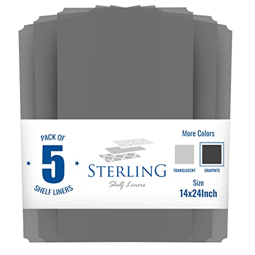 Snapklik.com : Shelf Liners For Wire Shelf System - Set Of 5 In ...