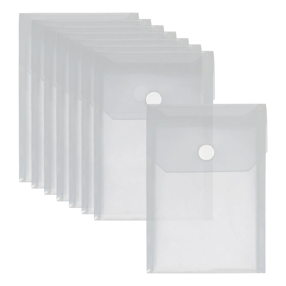 Amazon.com: UUYYEO 20 Pcs 5 x 7 Inches Small Plastic Envelopes Clear ...