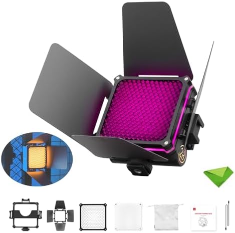 Amazon.com : Zhiyun M20C Combo 20W RGB Camera Light, LED Video Lights ...