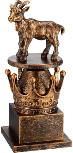 Amazon.com: Flexzion The Goat Trophy Award - Greatest of All Time Funny ...