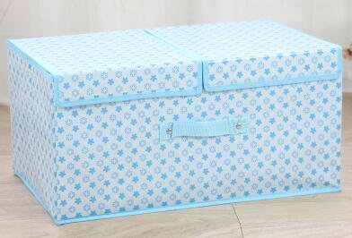 Double Cover Large Capacity Storage Box Container : Amazon.in: Home ...