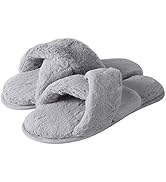 Amazon.com | Home Slipper Women's Soft Fleece Indoor Non-Slip House ...