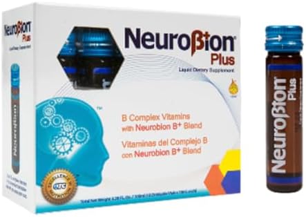 Amazon.com: Neurobion Plus Liquid Dietary Supplement B Complex 10 Vials ...