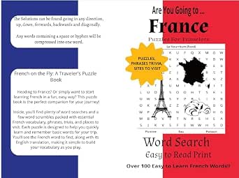 Are you Going to... France: Word Searches about French Cities, Foods ...