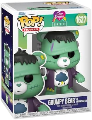 Amazon.com: Funko Pop Movies: Universal Monsters x Care Bears - Grumpy ...