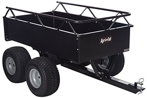 Agri-Fab 1000-Pound Heavy Duty Steel ATV Tow Tandem Axle Cart 45-0350 ...
