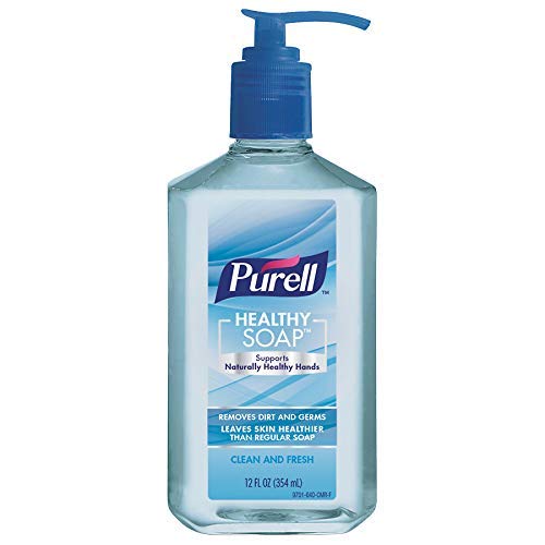 Amazon.com : Purell Healthy Soap, Clean and Fresh, 12 oz. Per Bottle (5 ...