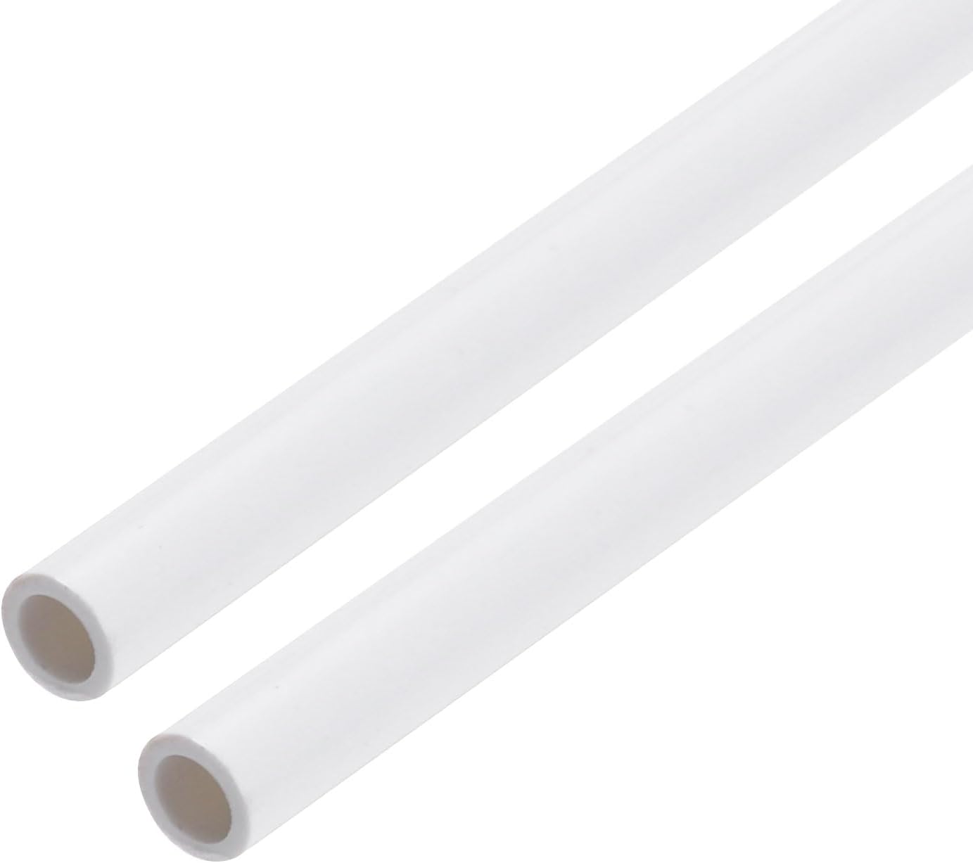 Amazon.com: MECCANIXITY 1/4 Inch PVC Rigid Tube Round Pipe Tubing ...