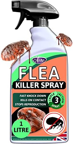 R.I.P extra 2 x Flea Spray Household Insecticidal Spray 600ml : Amazon ...