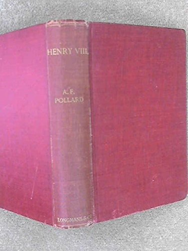 Henry VIII: Pollard, A. F: Amazon.com: Books