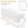 Amazon.com: LHJJJL Acrylic Clear Jewelry Box+20 Colorful Organizer bags ...
