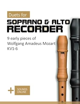 Amazon.com: Duets for Soprano & Alto Recorder - 9 early pieces by ...