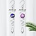 Amazon.com: Jetec 2 Pieces Gazing Ball Spiral Tail Decorative Wind ...