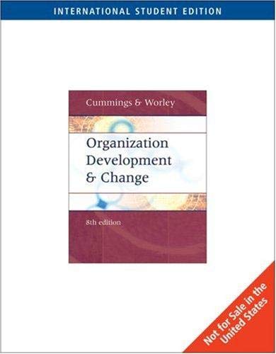 Buy ORGANIZATION DEVELOPMENT & CHANGE Book Online at Low Prices in ...