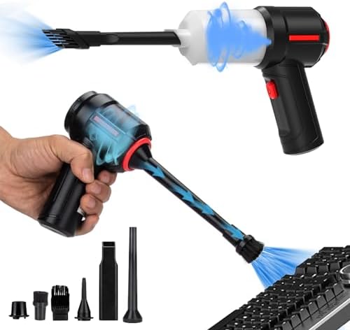 Amazon.com: Goweto Computer Vacuum Cleaner - Powerful 35000RPM Electric ...