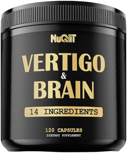 Amazon.com: NUQIIT Vertigo & Brain Supplement with Ginkgo Biloba Leaf ...