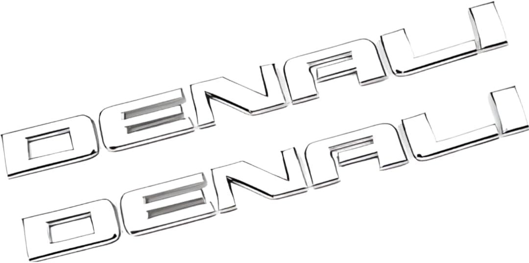 Amazon.com: Denali 2-PC Nameplate Emblem HD Badge for GMC Yukon ...