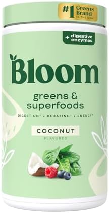 Amazon.com: Bloom Nutrition Superfood Greens Powder, Digestive Enzymes ...