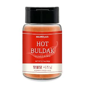 Amazon.com : BALANCE PICK Hot Buldak Seasoning Mix - 2.1oz. / 60g 불닭 ...
