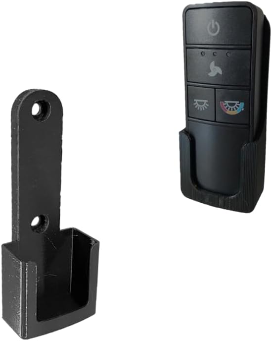 Kimalab Wall Remote Holder Mount for Home Decorators Ceiling Fan Remote ...