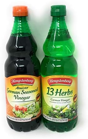 Amazon.com: German Vinegar Bundle: One Bottle of 13 Herb and One Bottle ...