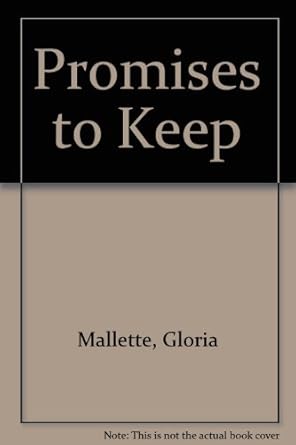 Buy Promises to Keep Book Online at Low Prices in India | Promises to ...