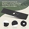 Amazon.com : DECKMAN Universal 9" x 2" w 1/2 Hole Edger Blade ...