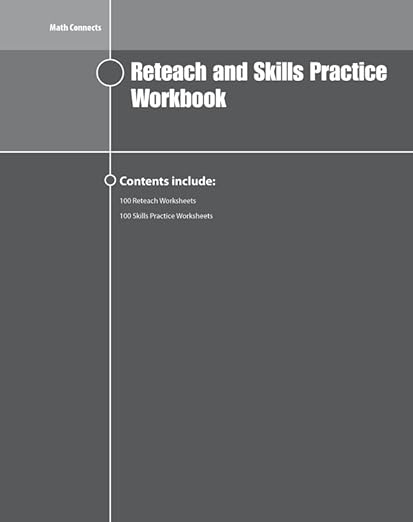 Amazon.com: Reteach and Skills Practice Workbook, Course 1 (Math ...