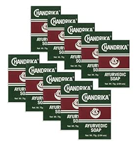 Amazon.com : Chandrika Soap Ayurvedic Herbal And Vegetable Oil Soap - 2 ...