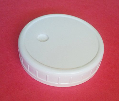 12 Grain Spawn Jar Lids with Filter Discs Autoclavable Wide Mouth ...