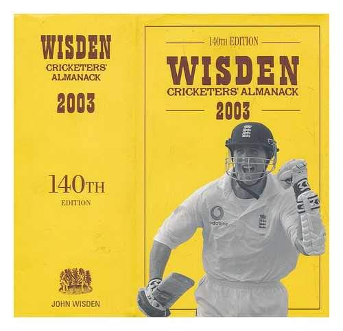 2003 Wisden Cricketers Almanack 104th Edition: De, Lisle Tim, De, Lisle ...
