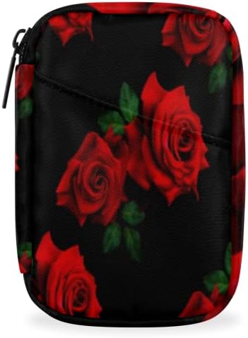Amazon.com: Pill Case Pill Travel Organizer Fresh Rose Flower 7 Day ...