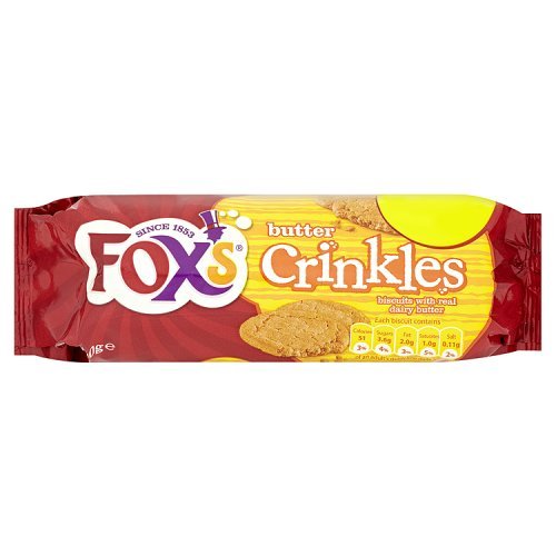 Amazon.com : Fox's Butter Crinkle Crunch 200g : Grocery & Gourmet Food