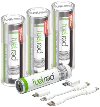 Amazon.com: FuelRod USB-C Portable Charger Kit - Pack of 2 - Includes ...