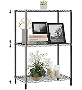 Amazon.com: Doredo 4 Tier Narrow Wire Shelving Unit, Adjustable Narrow ...