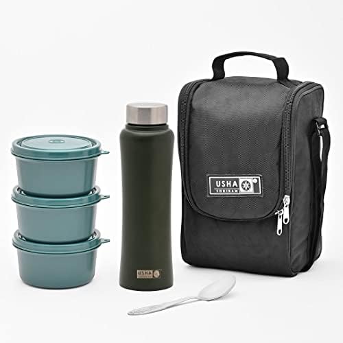 Buy Jaypee Plus 1390 ml Stainless Steel Office Lunch Box | BPA Free ...