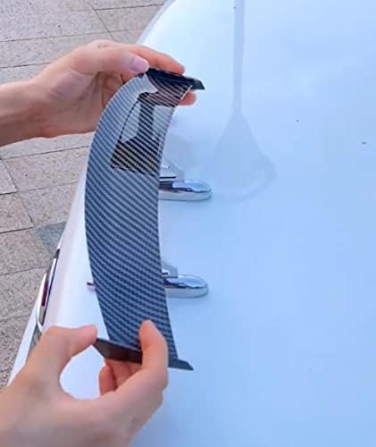 Amazon.com: Universal 12in/30cm Tail Spoiler Wing - Carbon Fiber ...