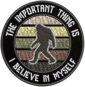 Amazon.com: Winks For Days Bigfoot Sasquatch Embroidered Iron-On Patch