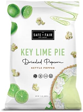 Amazon.com: Safe and Fair Key Lime Pie Drizzled Popcorn - Gluten-Free ...