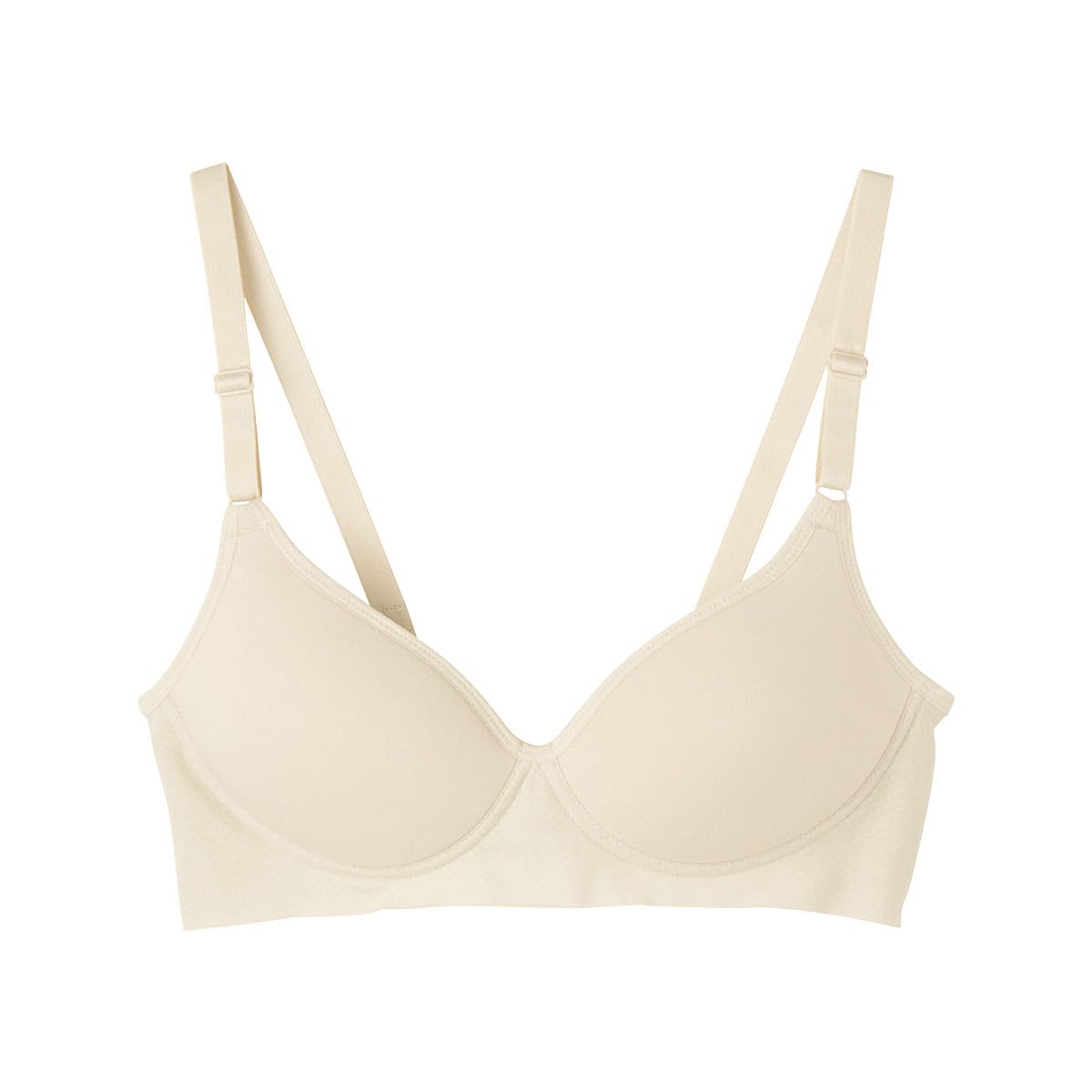 Amazon | [グンゼ] キレイラボ KIREILABO フィッテ Fitte ノンワイヤー ブラジャー レディー(IV-アイボリー、M) | ブラジャー 通販