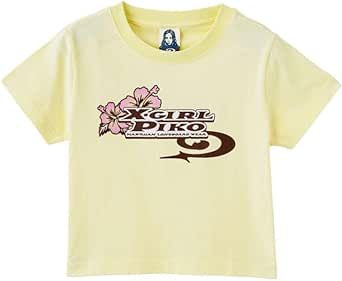 Amazon.co.jp: [エックスガール] カジュアル X-girl x PIKO S/S BABY TEE : Clothing, Shoes & Jewelry