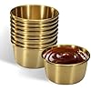 Amazon.com: 9 Pcs 2 oz Stainless Steel Dipping Sauce Cup, Mini Dip ...