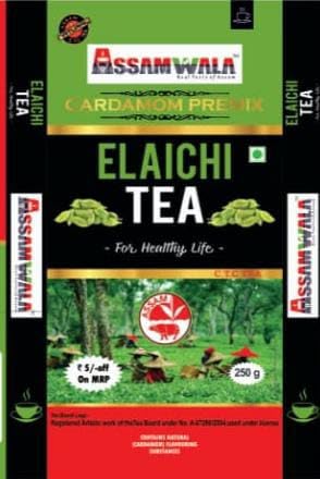 Assamwala Elachi Flavour Tea Crafted For Chai Lovers Across India / 100 ...