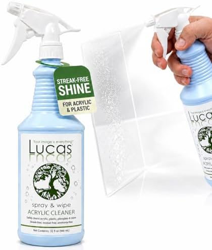 Amazon.com: Acrylic & Plastic Cleaner Spray for Non-Porous Surfaces ...