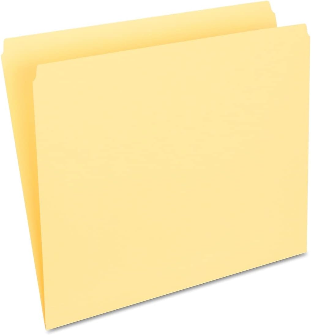 Amazon.com : Staples 509679 Top-Tab File Folders Straight-Cut Tab ...